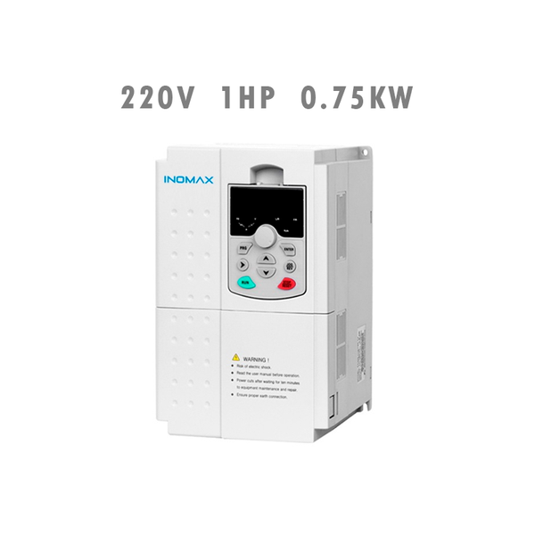VDF INOMAX 1HP 0.75KW MAX500-R75GS2 220VAC - Epatronics
